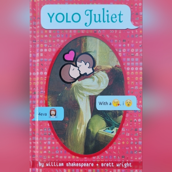 books | Office | Yolo Juliet Hardcover Book Romeo Juliet Emoji Stories ...